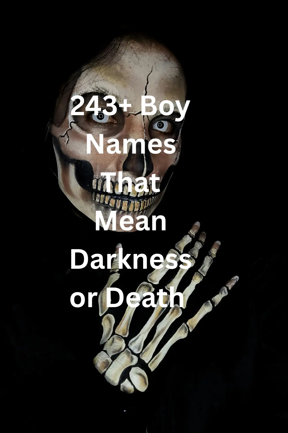 243+ Boy Names That Mean Darkness or Death