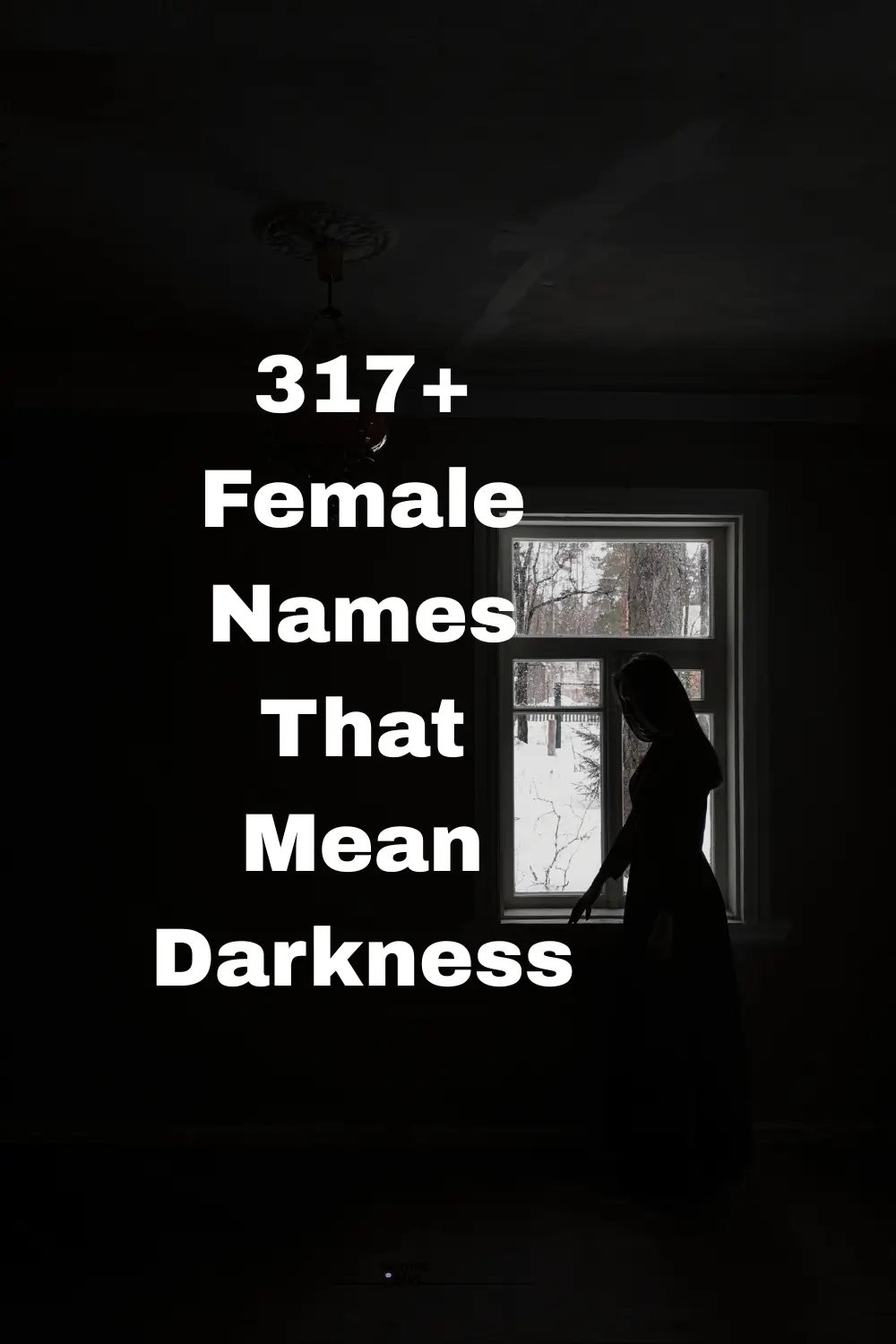 317+ Female Names That Mean Darkness