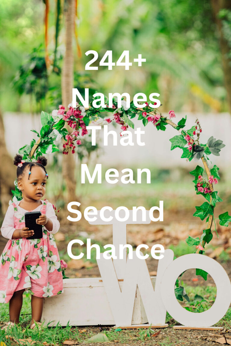Names That Mean Second Chance – Baby & Unique Options