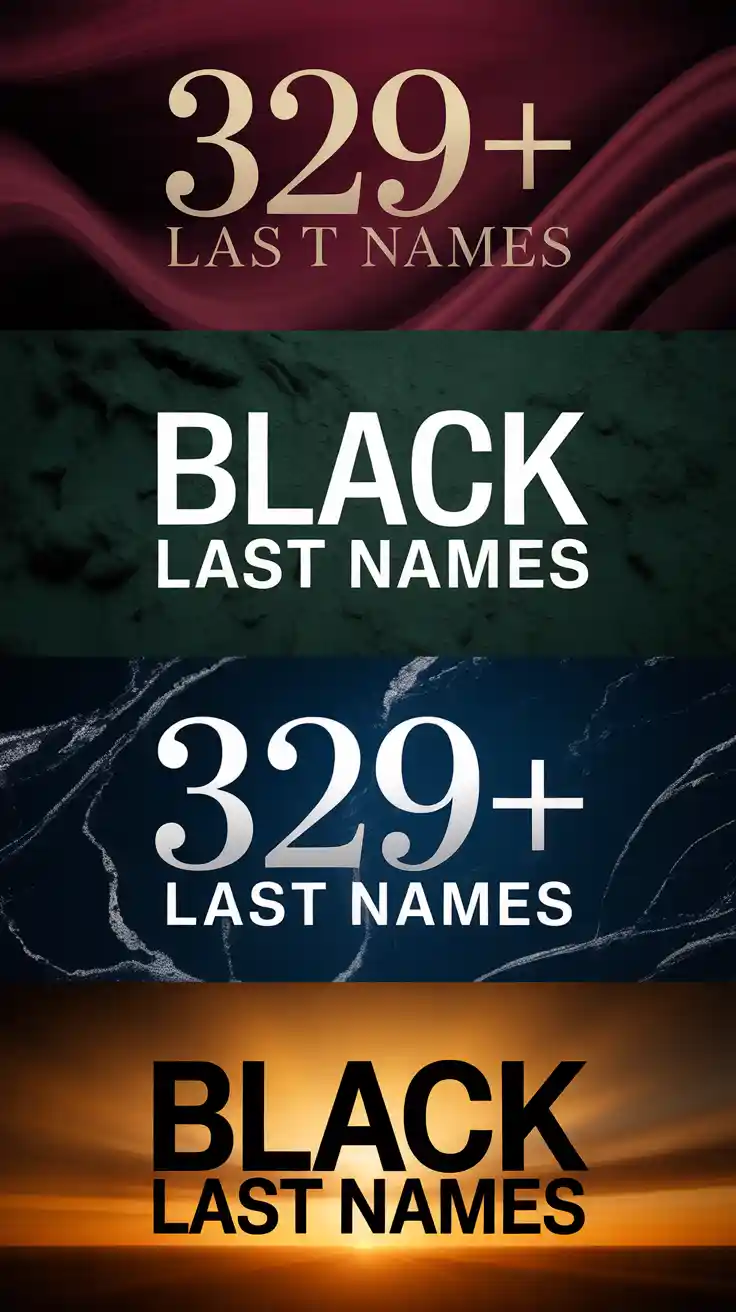 329+ Black Last Names: Trending, Classic & Cultural Picks 2025