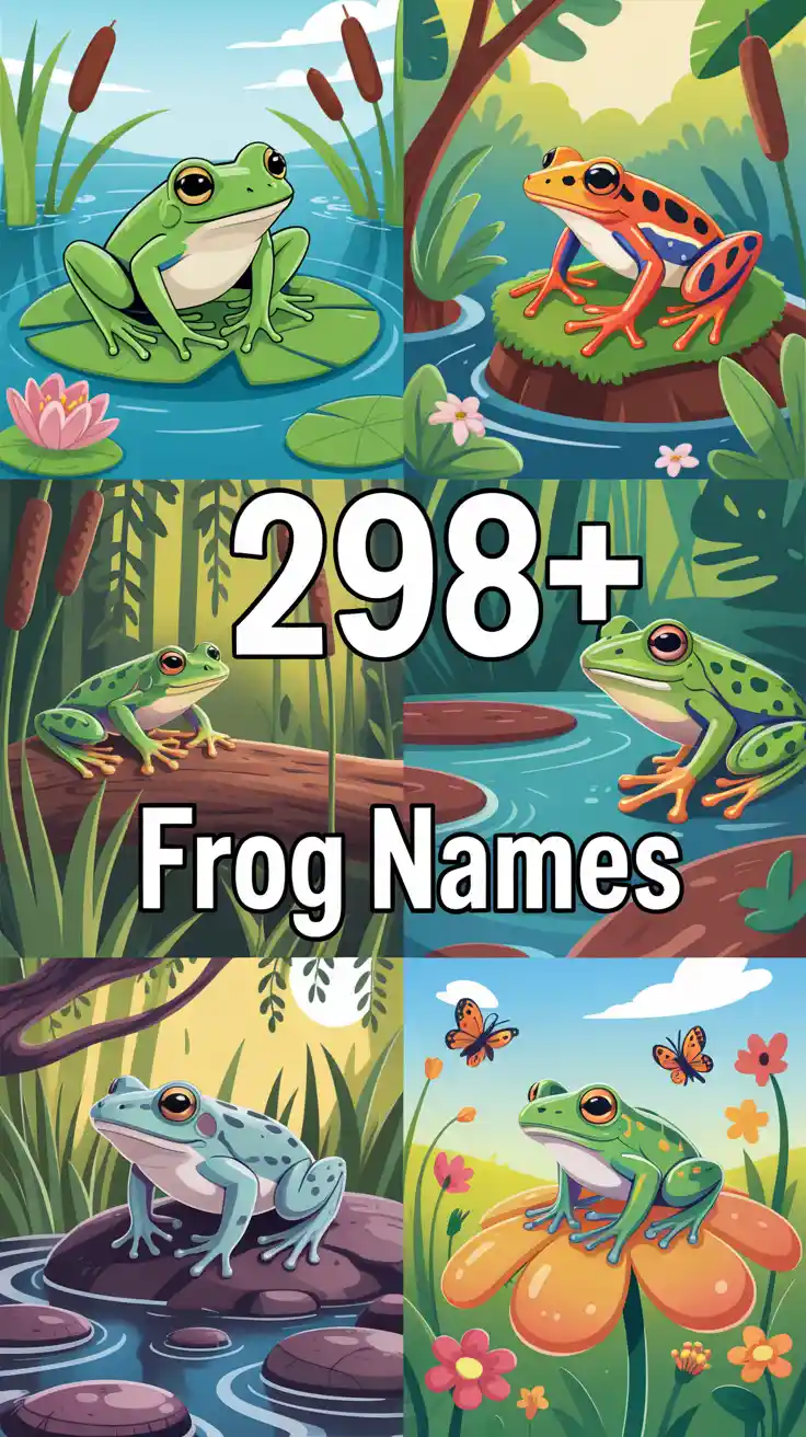 298+ Frog Names (2026 Ultimate Naming Guide) 🐸