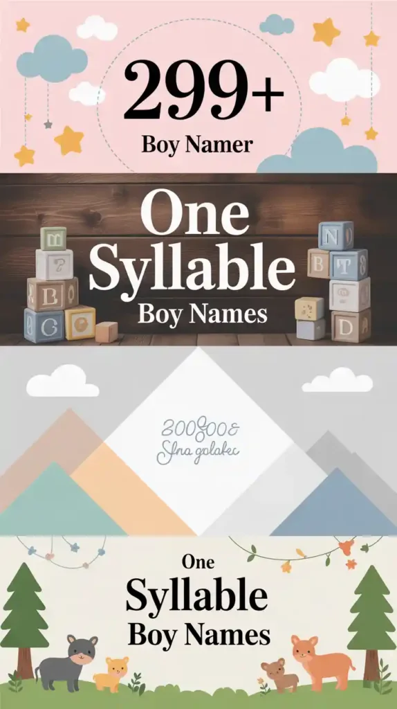 299+ One Syllable Boy Names (2026 Ultimate Guide)
