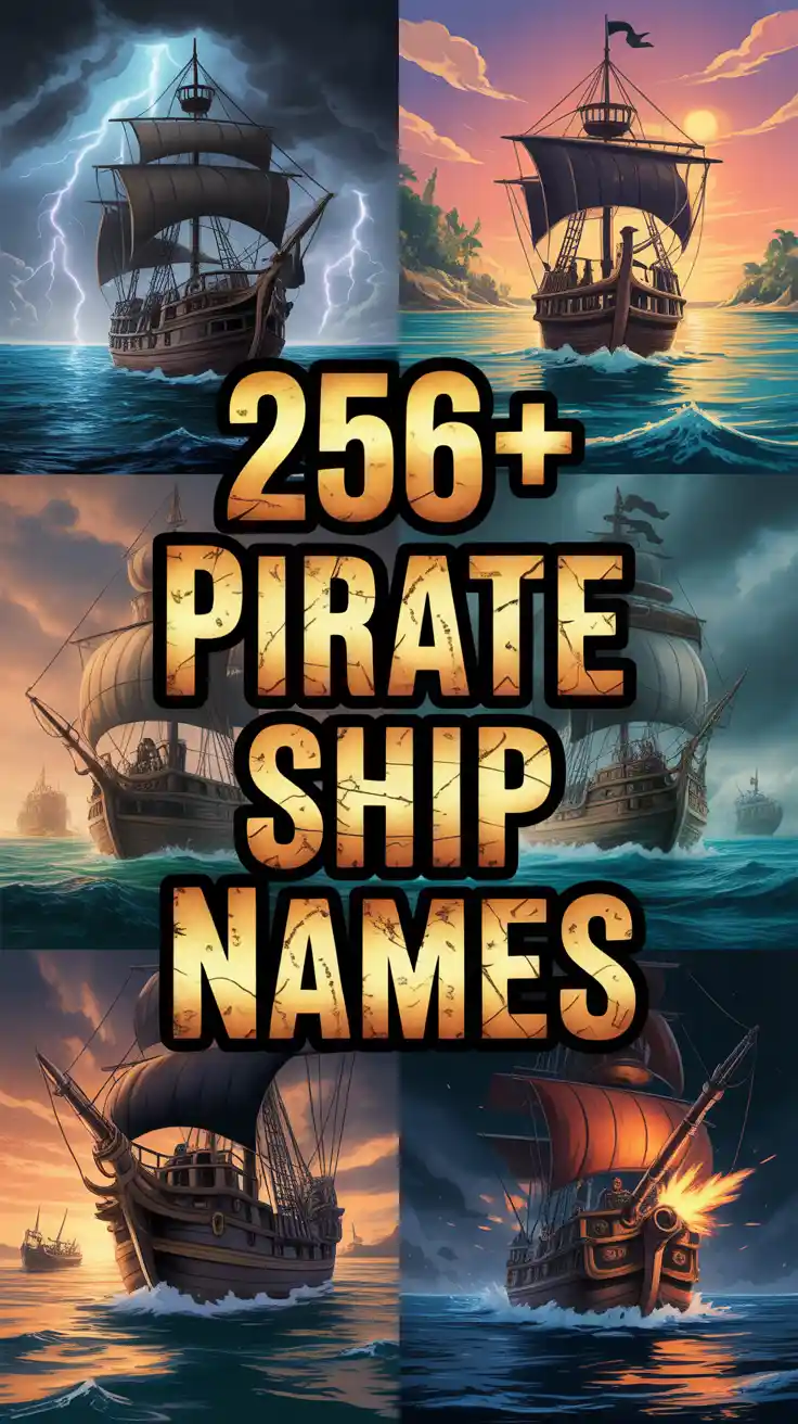 “256+ Pirate Ship Names: Bold, Funny & Trendy Ideas 2025”