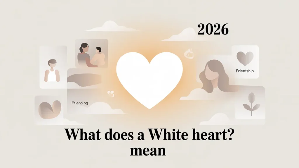 What Does a White Heart Mean? 2026 Complete Guide