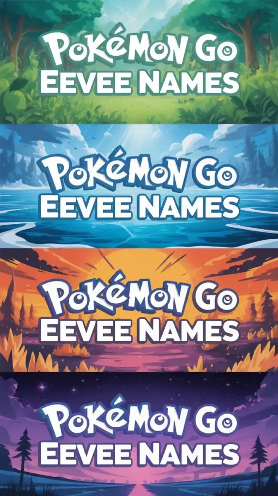 277+ Pokémon GO Eevee Names (Creative, Cool & 2026)