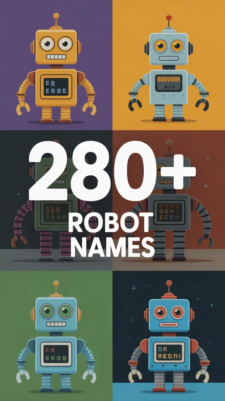 280+ Robot Names: Trendy, Fun & Futuristic Names for 2026