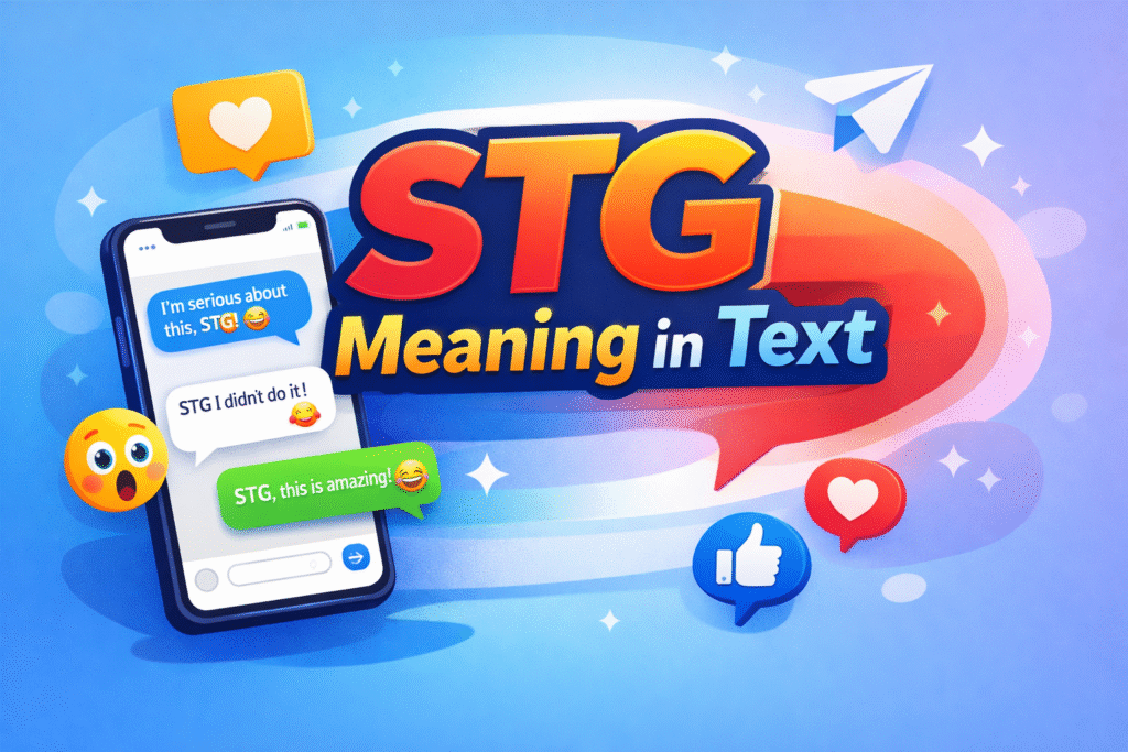 STG Meaning in Text: What It Means & How to Use It