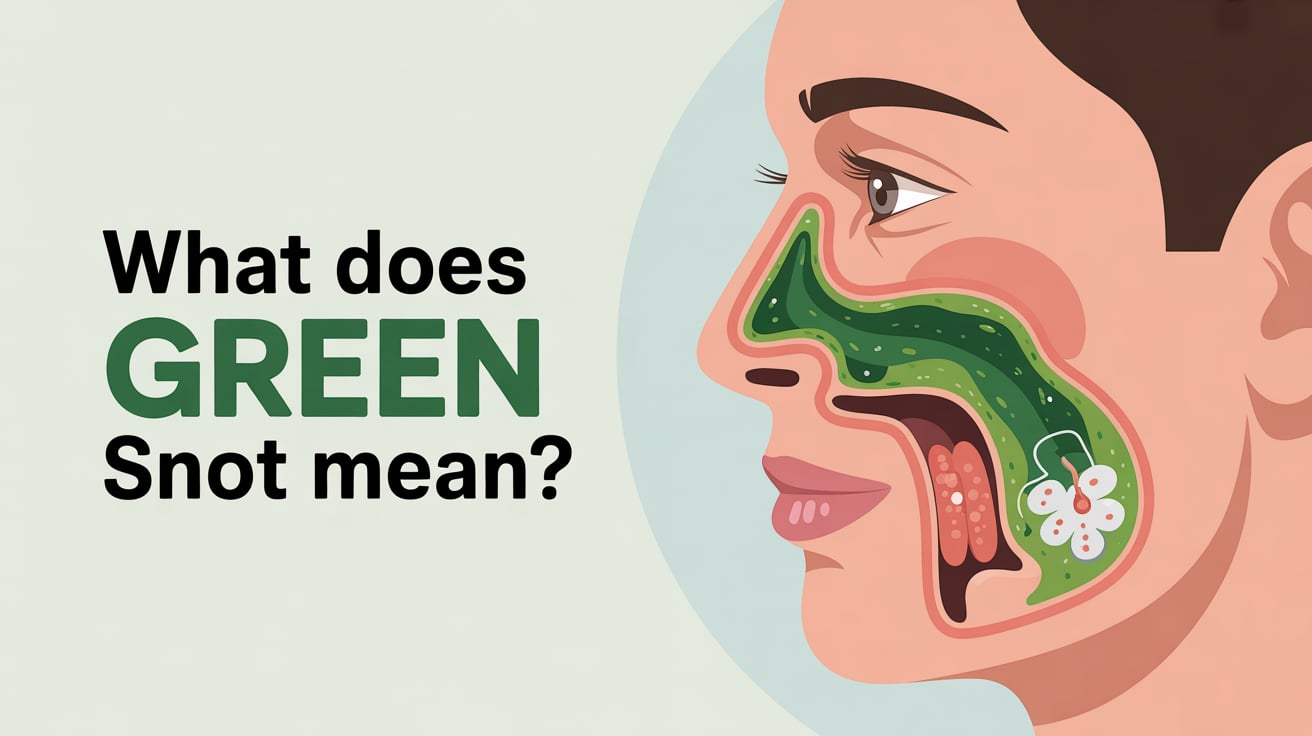 What Does Green Snot Mean? (2026 Health Guide)