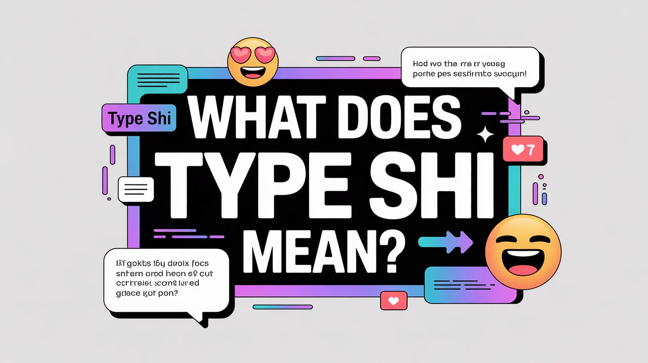 What Does Type Shi Mean? (2026 Slang Guide)