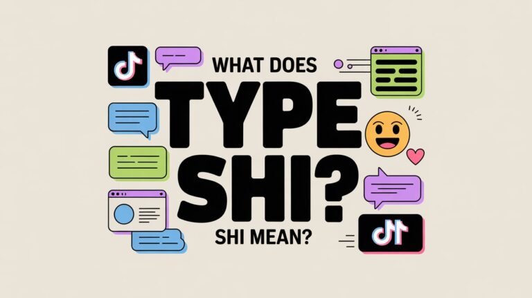 What Does Type Shi Mean? (2026 Slang Guide)